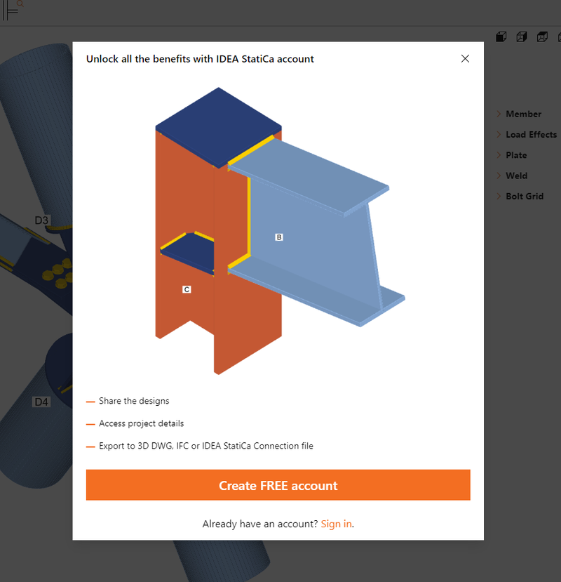 Project Viewer – useful and costless | IDEA StatiCa